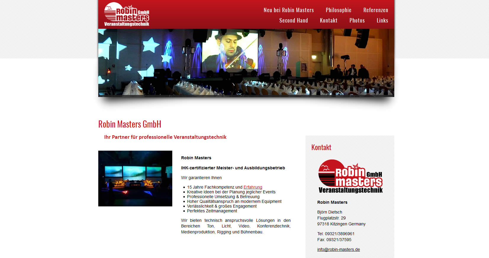 Robin Masters GmbH - Fallix Websolution